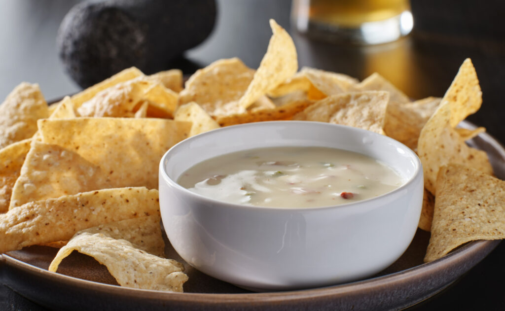 Recipe: CBD Queso And Chips | Leafy Mate